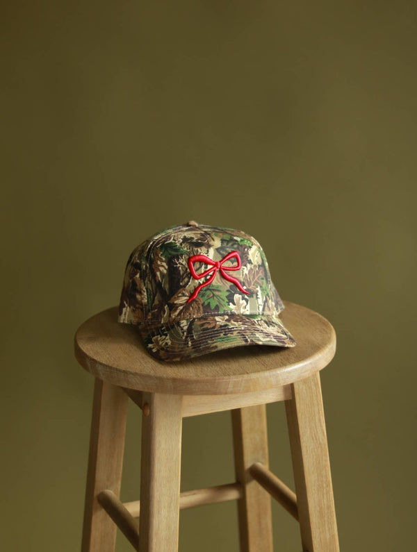 Camo Bow Hat – THE VAULTY